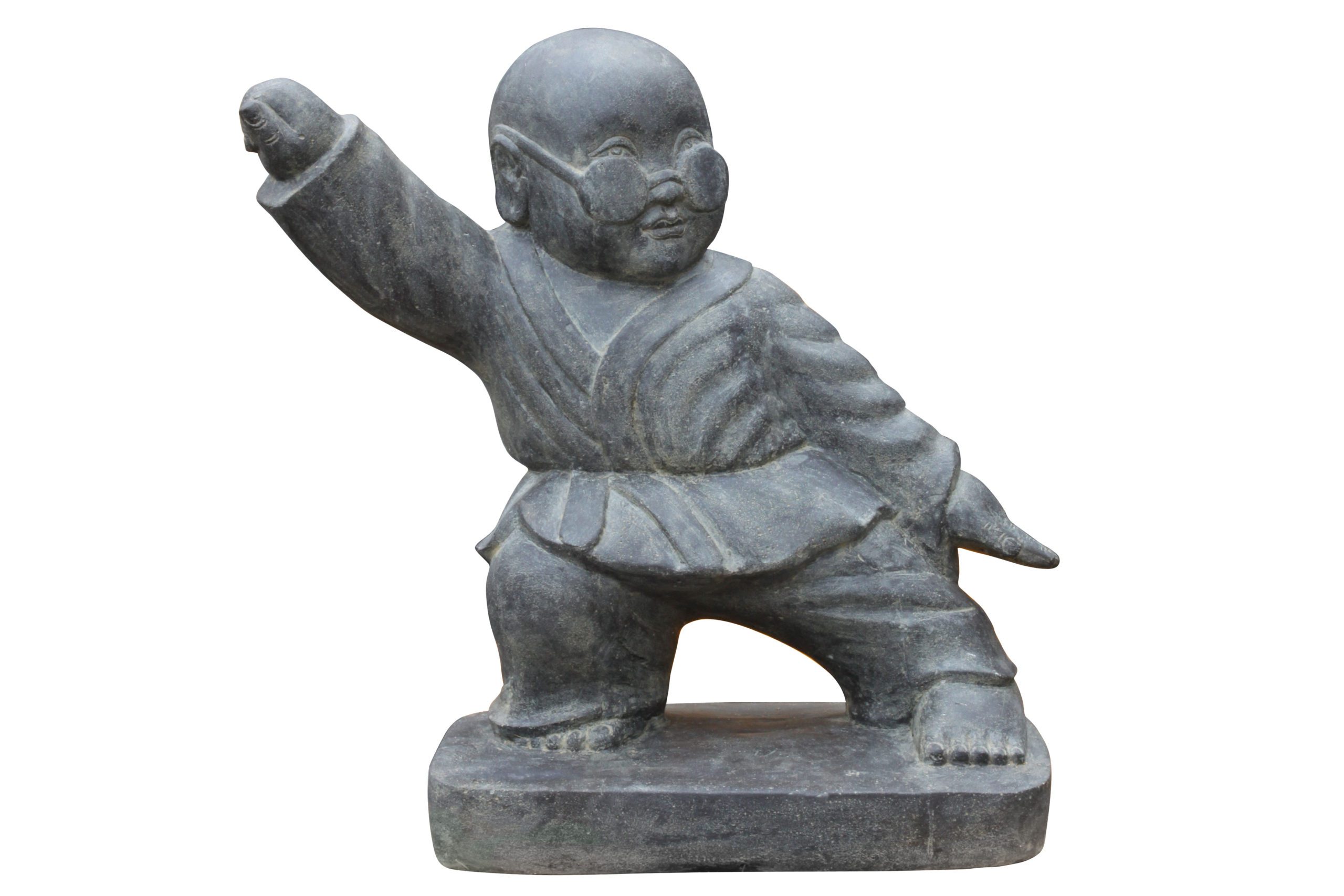 STATUE - KUNG FU MONK - Bâtiself